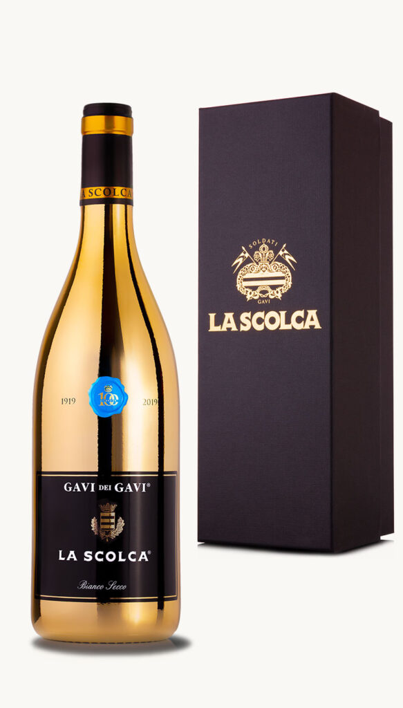 GAVI DEI GAVI DOCG BLACK LABEL 100 Y Anniversary Bottle with Gift box ...