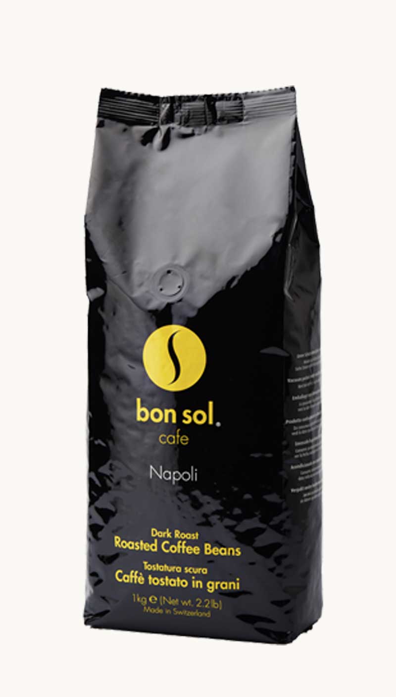 Bon Sol Napoli Dark Roast Coffee Beans 1 kg - Albina & Hanna
