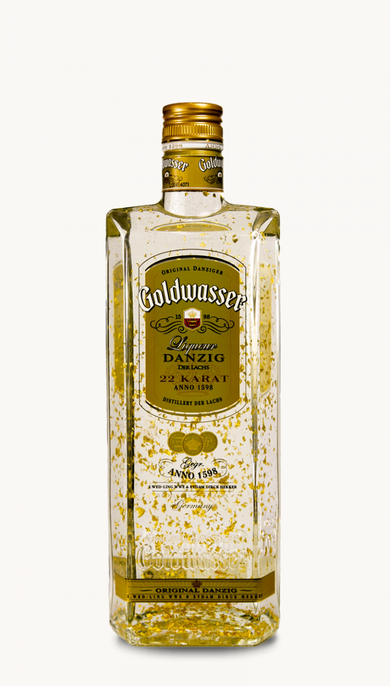 GOLDWASSER ORIGINAL DANZIGER DER LACHS with 6 Glasses - Albina & Hanna